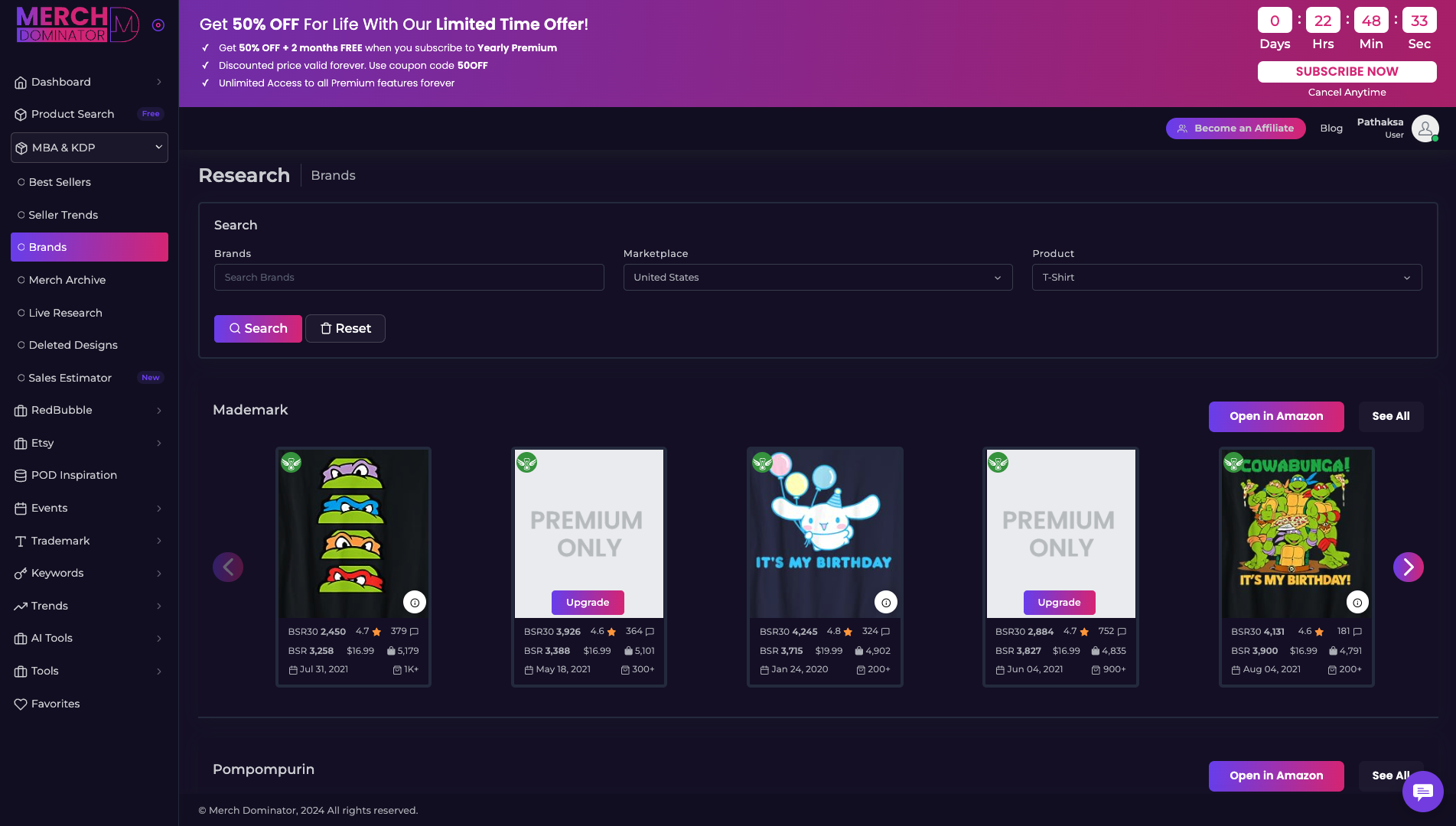 $245 Merch Dominator Discount Coupon (May 2024) + Free Trial