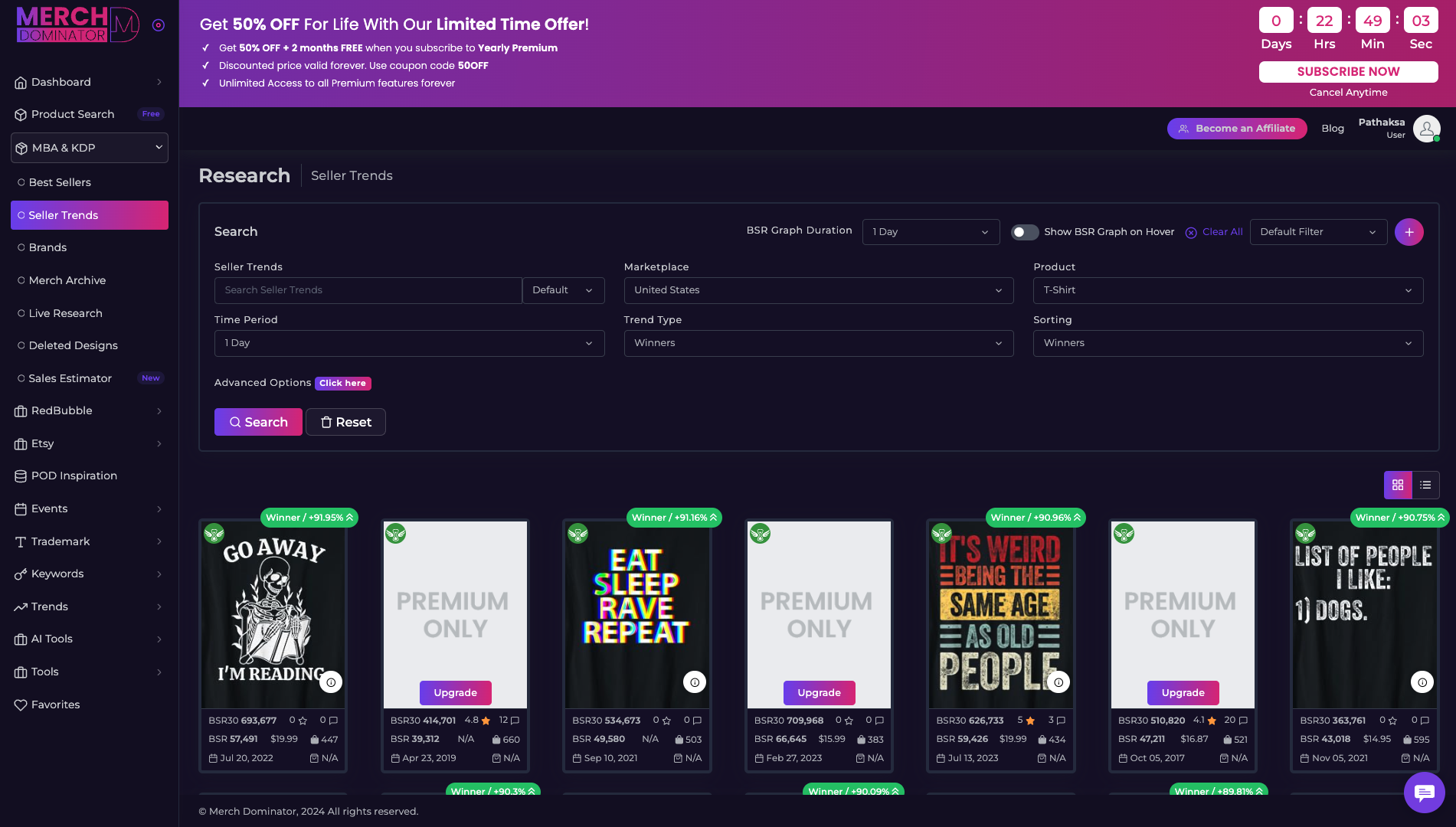 $245 Merch Dominator Discount Coupon (May 2024) + Free Trial